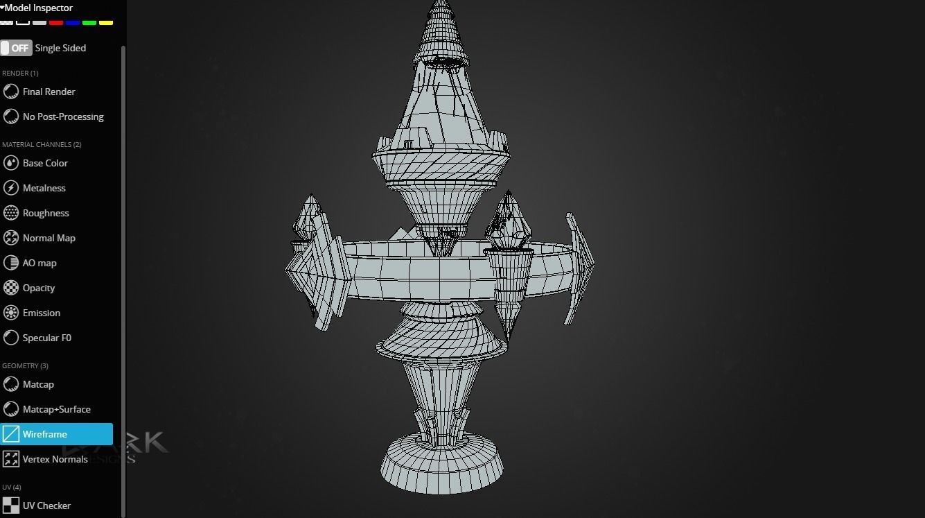 Aetheryte Final Fantasy 3D model | CGTrader