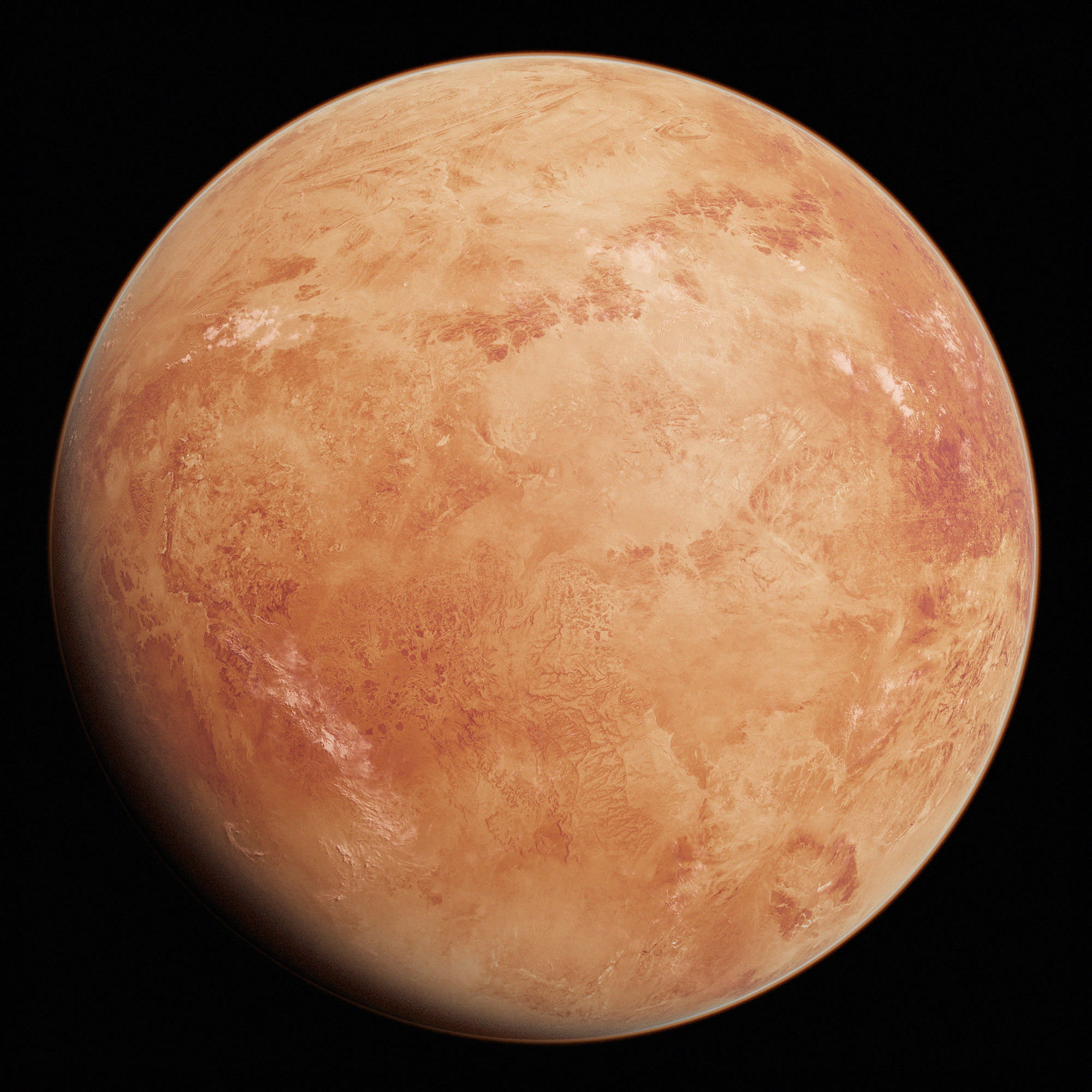 Planet Mahadim 12K 3D model | CGTrader