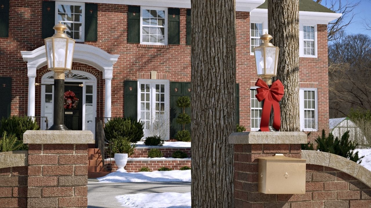 3D model The most accurate copy of the house from the movie HOME ALONE ...