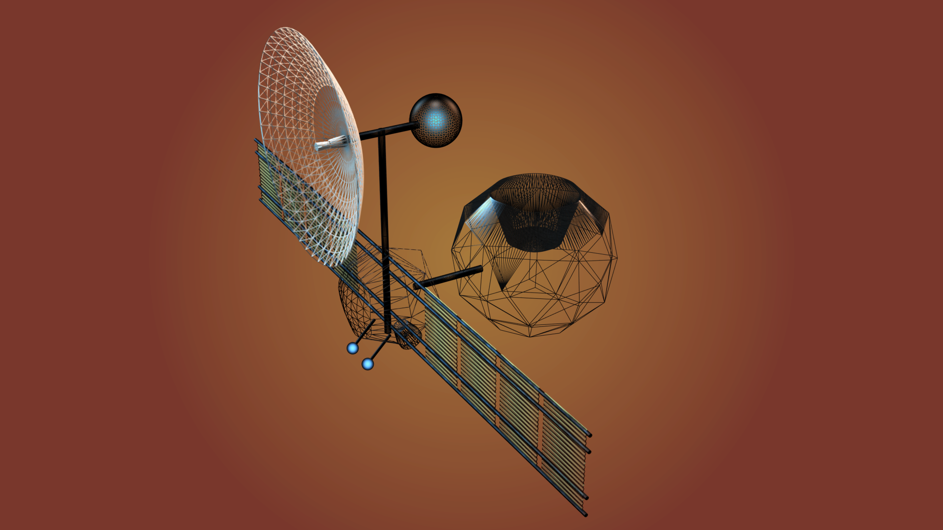 Space Probe 3D model | CGTrader