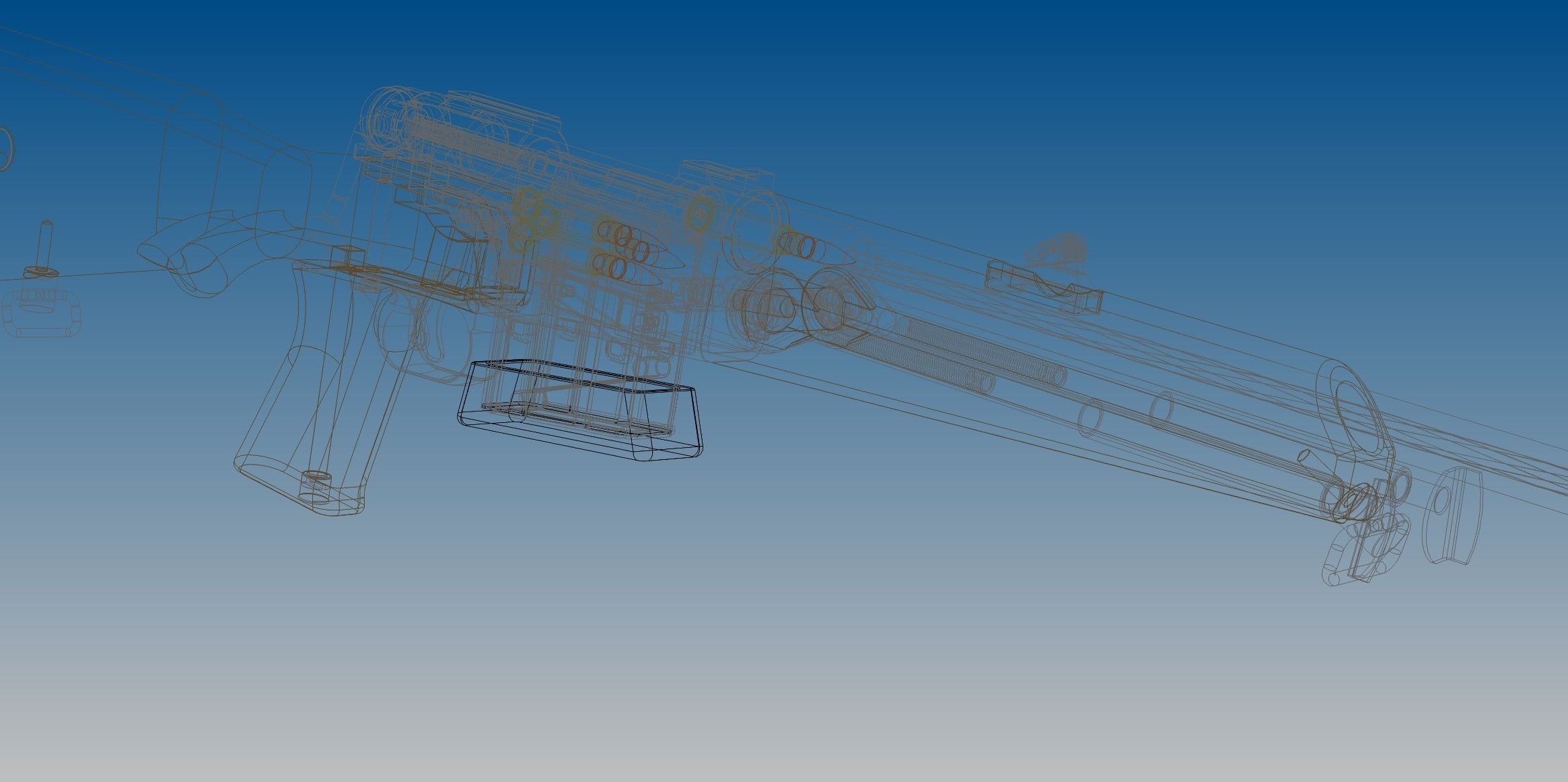 FRF1 rifle 3D model | CGTrader