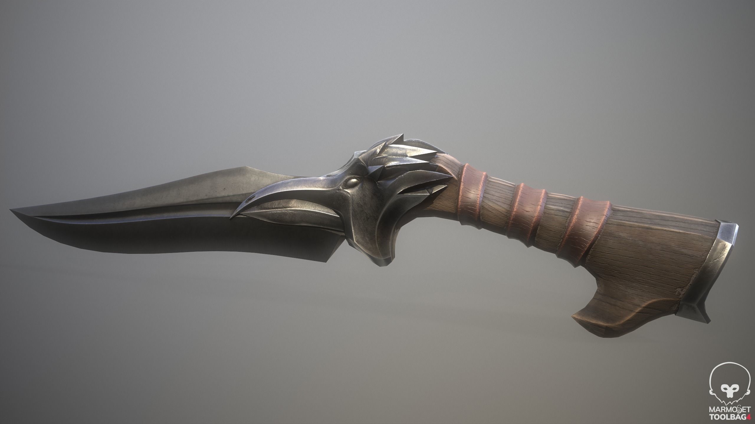 3D model Raven Knife VR / AR / low-poly | CGTrader