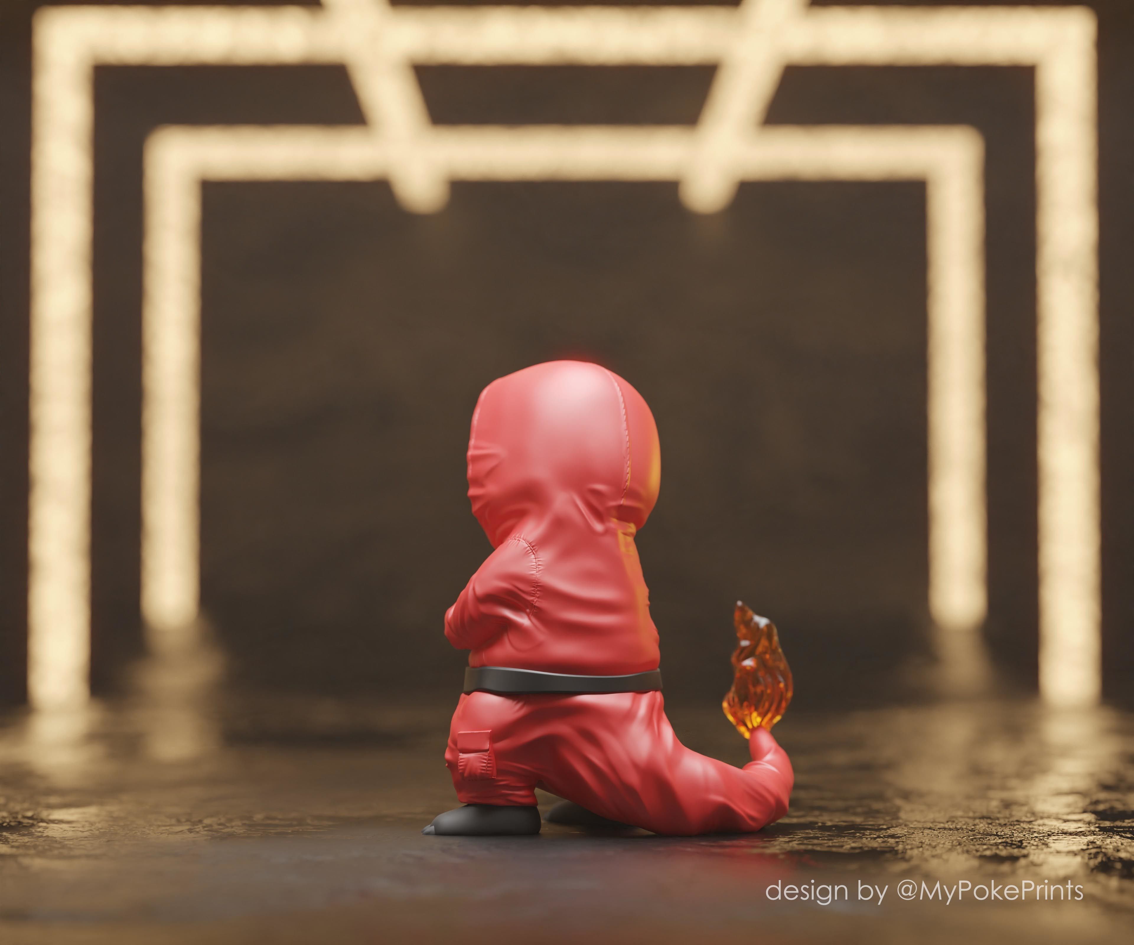 SQUID GAME STARTER POKEMON charmander pikachu and other 3D model 3D ...