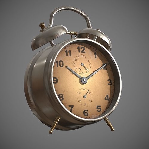 3D model Alarm Clock VR / AR / low-poly | CGTrader