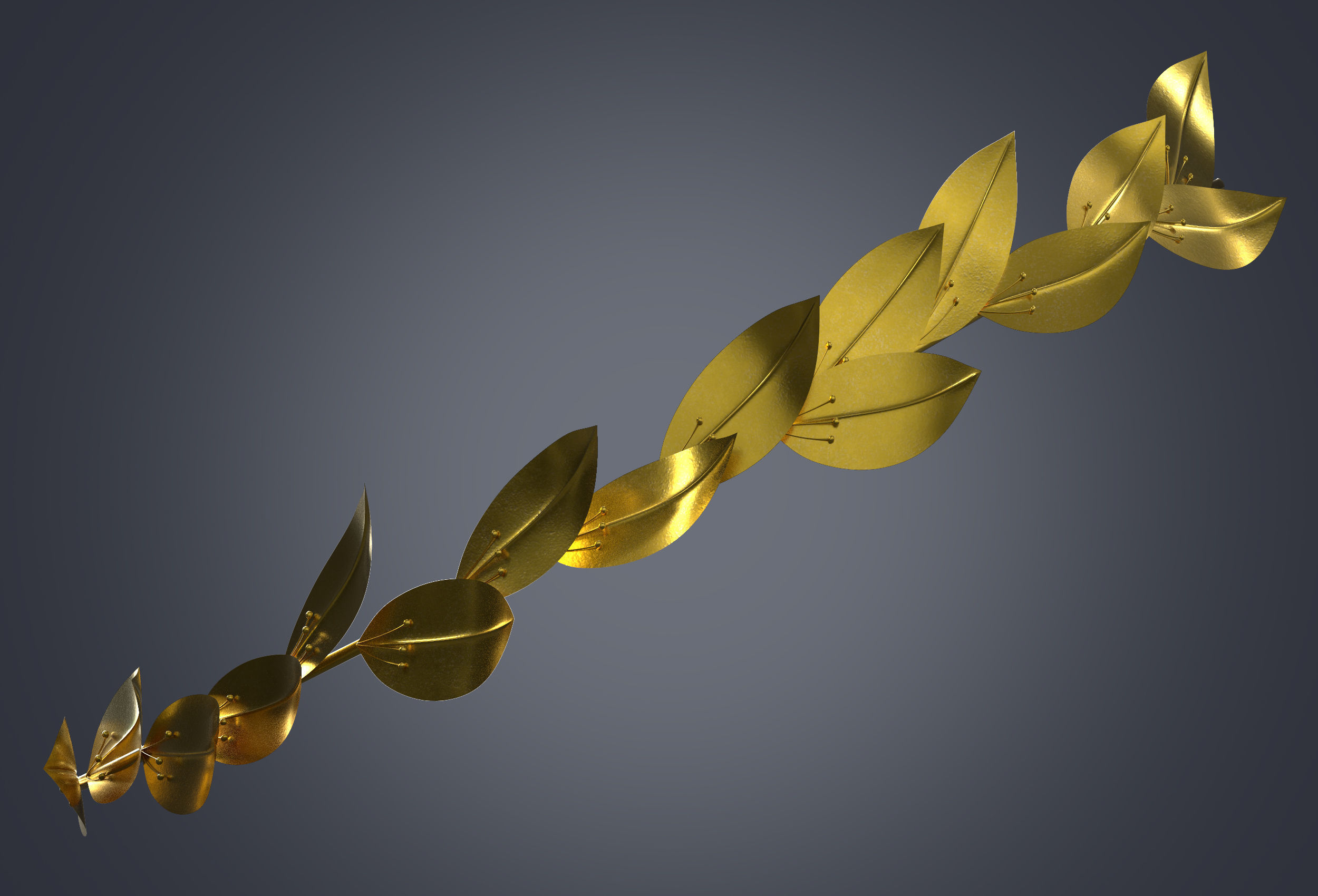 3D model Laurel Wreath VR / AR / low-poly | CGTrader