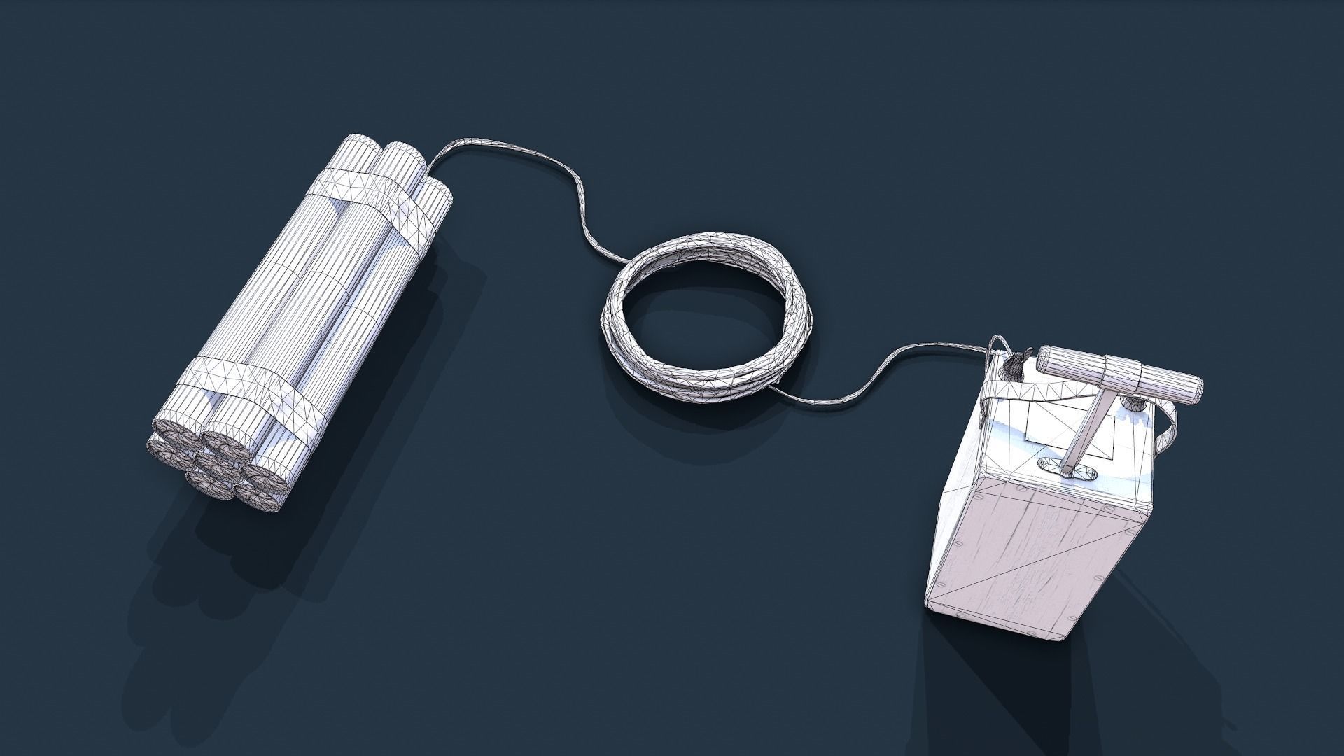 3D model Explosive Devices VR / AR / low-poly | CGTrader
