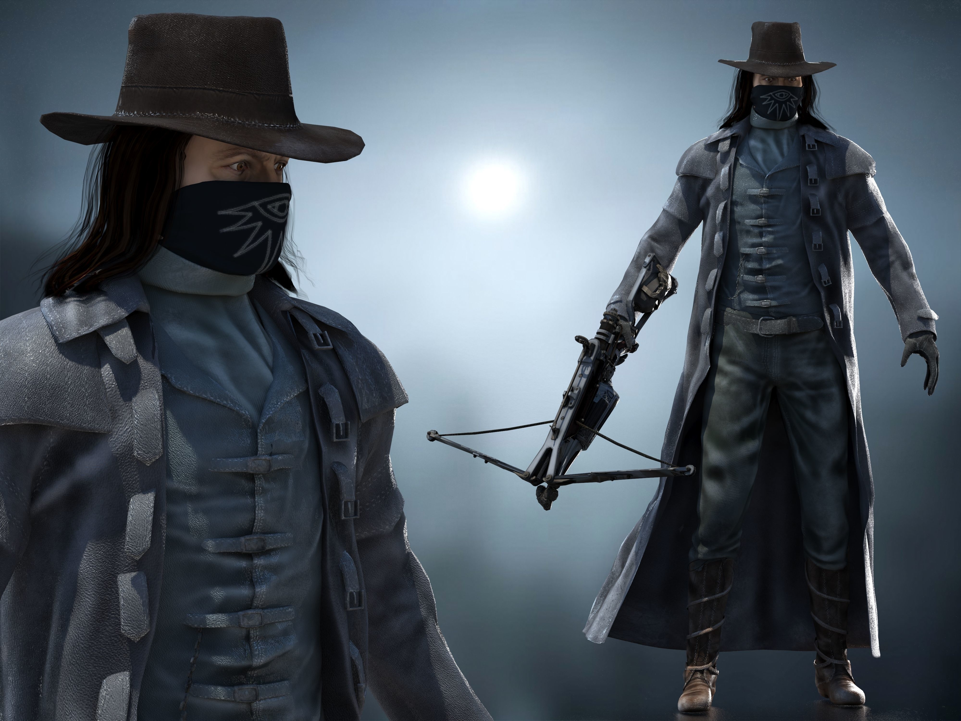 3D model Van Helsing VR / AR / low-poly rigged | CGTrader