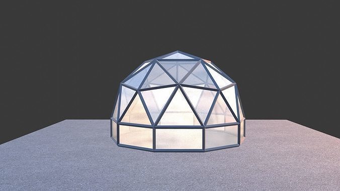 Dome Building 3D model | CGTrader