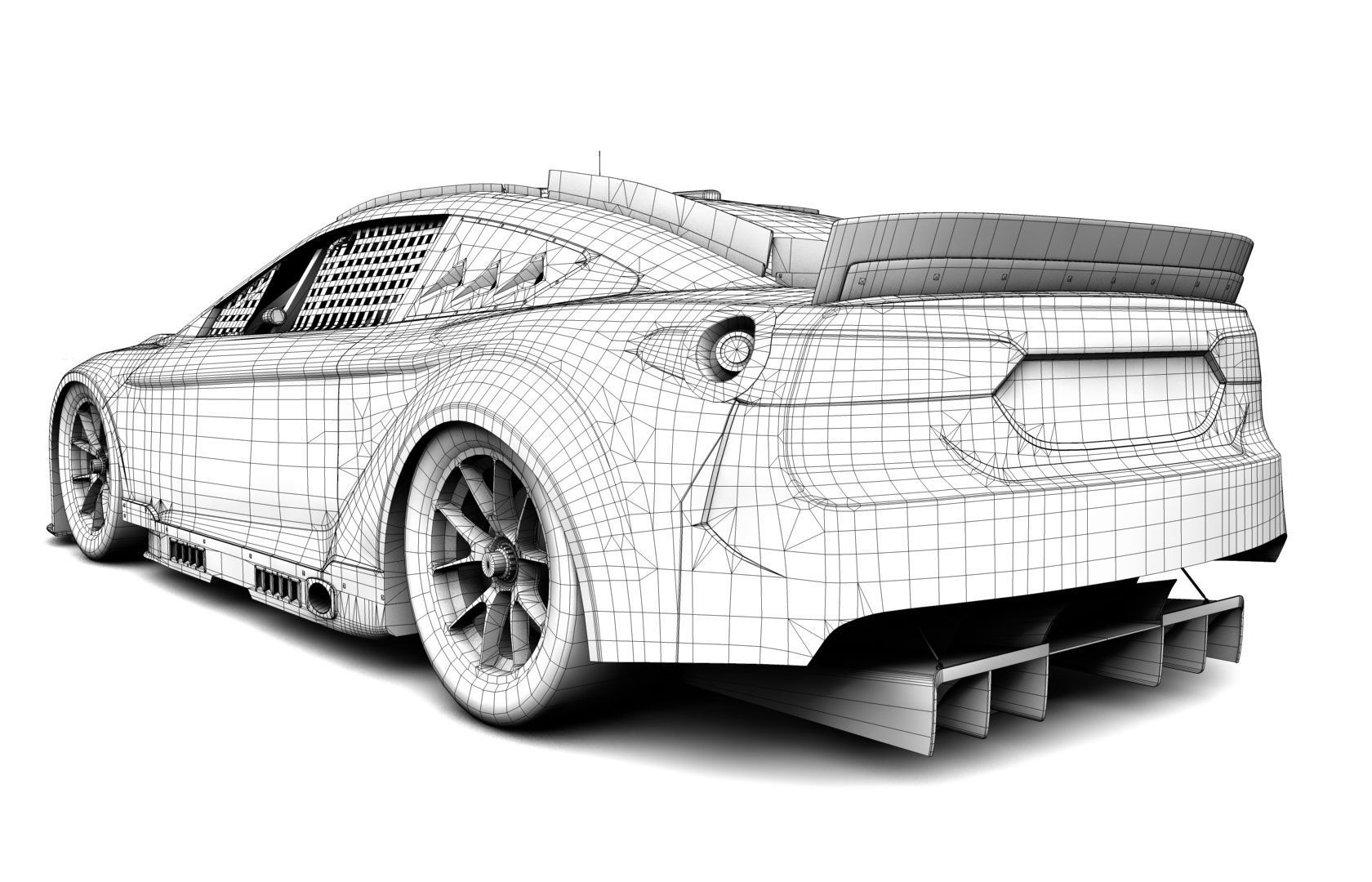 3D model Toyota Camry NASCAR NEXTGEN 2022 VR / AR / low-poly | CGTrader