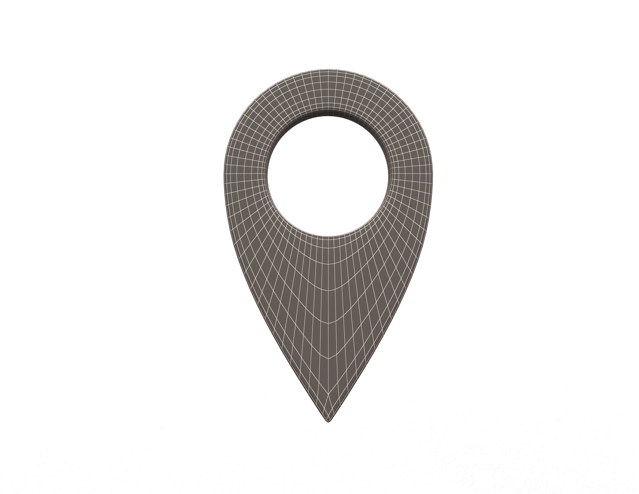 3D model Map Pointer VR / AR / low-poly | CGTrader