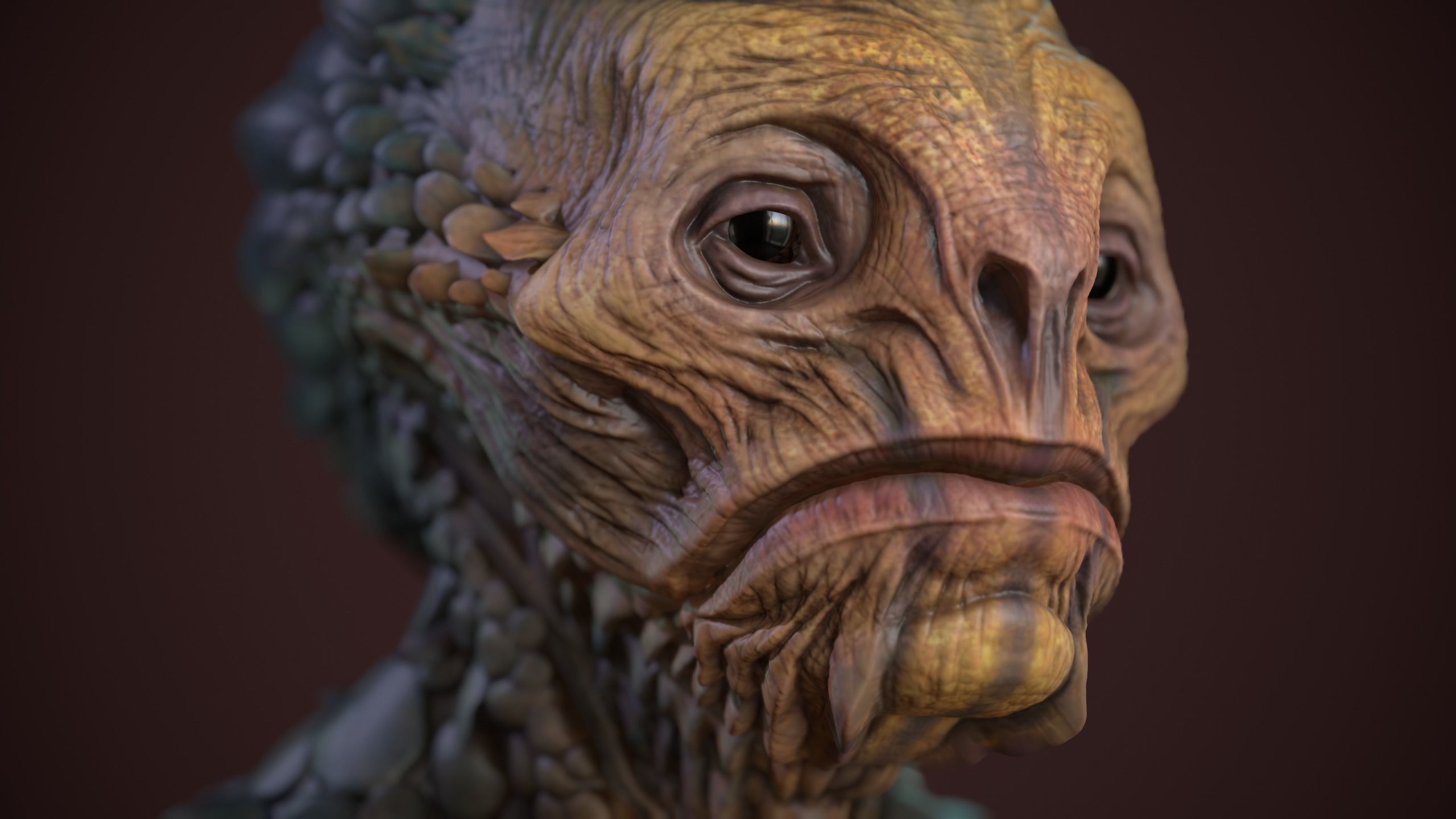 some kind of alien 3D model | CGTrader