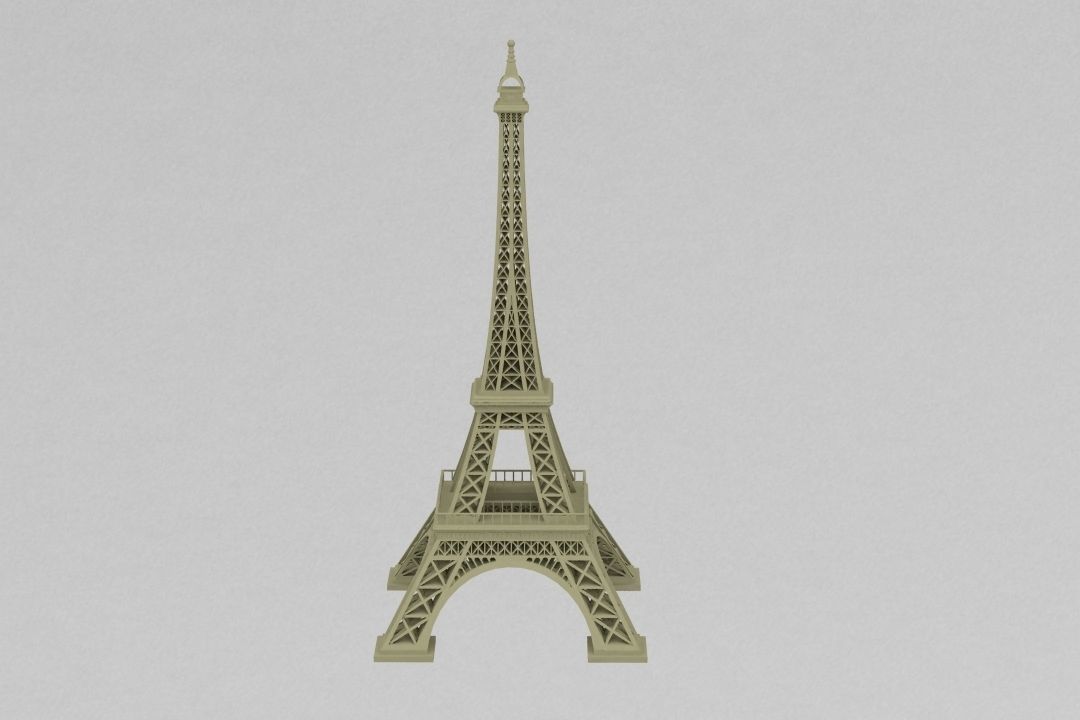 Eiffel Tower 3D model 3D printable | CGTrader