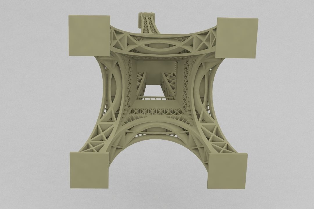 Eiffel Tower 3D model 3D printable | CGTrader