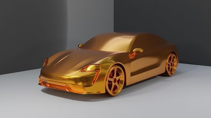 3D printable solid car 3D model 3D printable | CGTrader