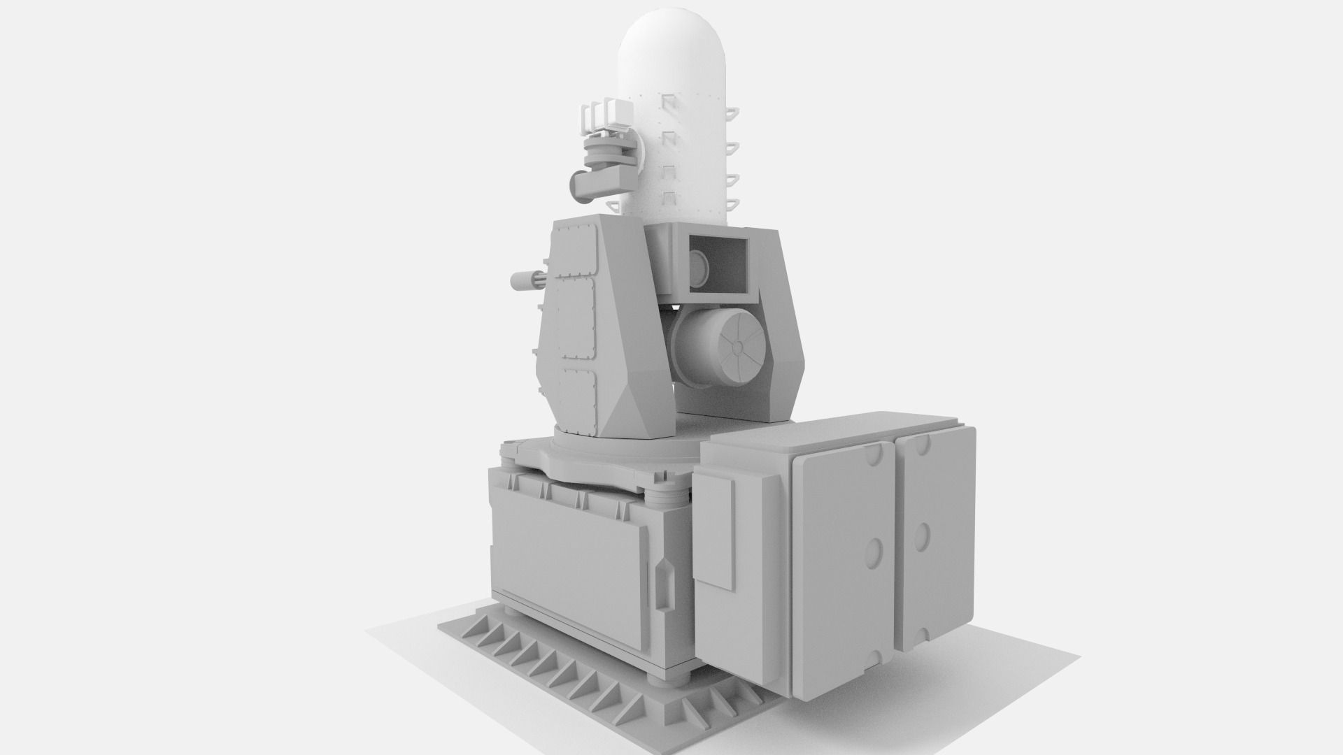 phalanx ciws 3D model | CGTrader