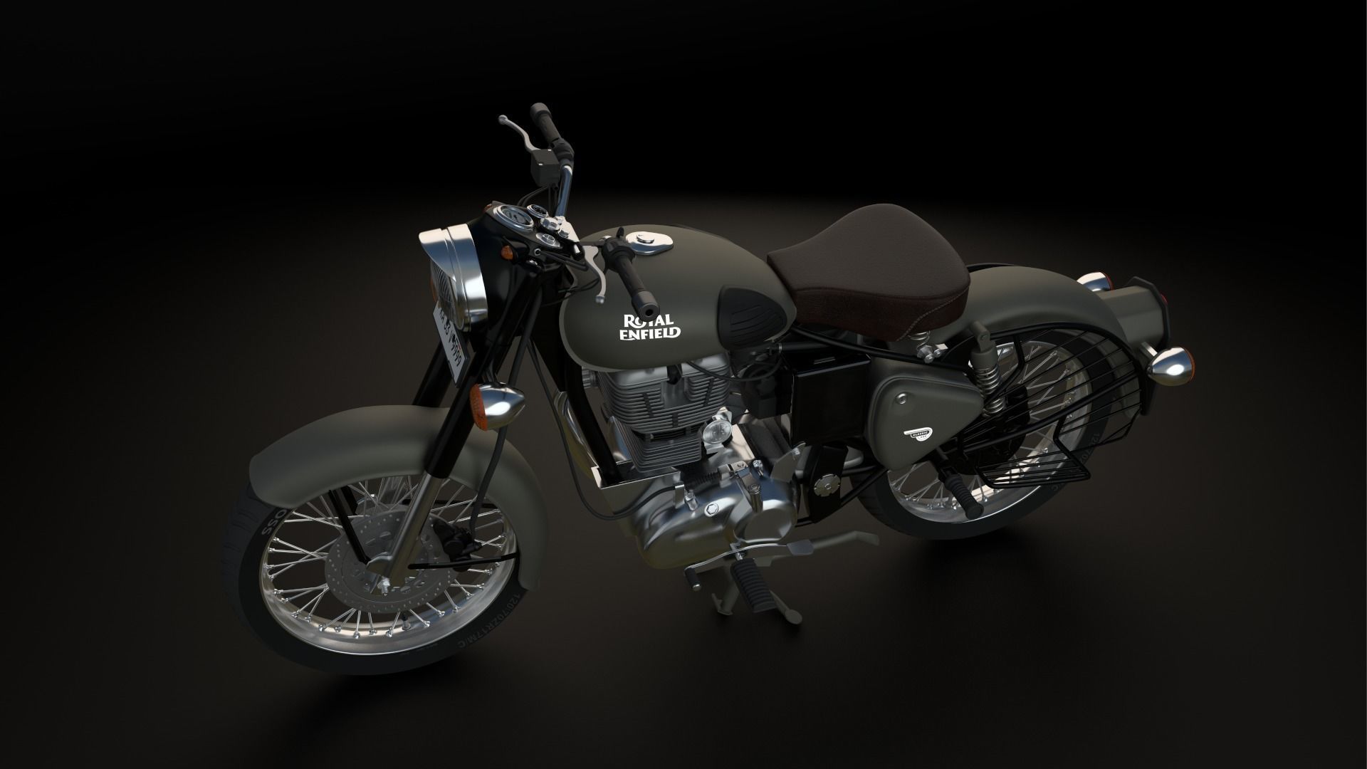 Royal enfield 3D model 3D model | CGTrader