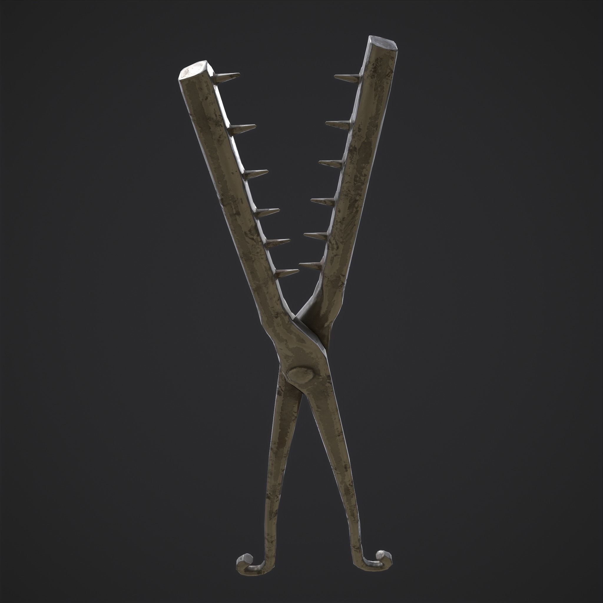 3D model Crocodile Shears VR / AR / low-poly | CGTrader