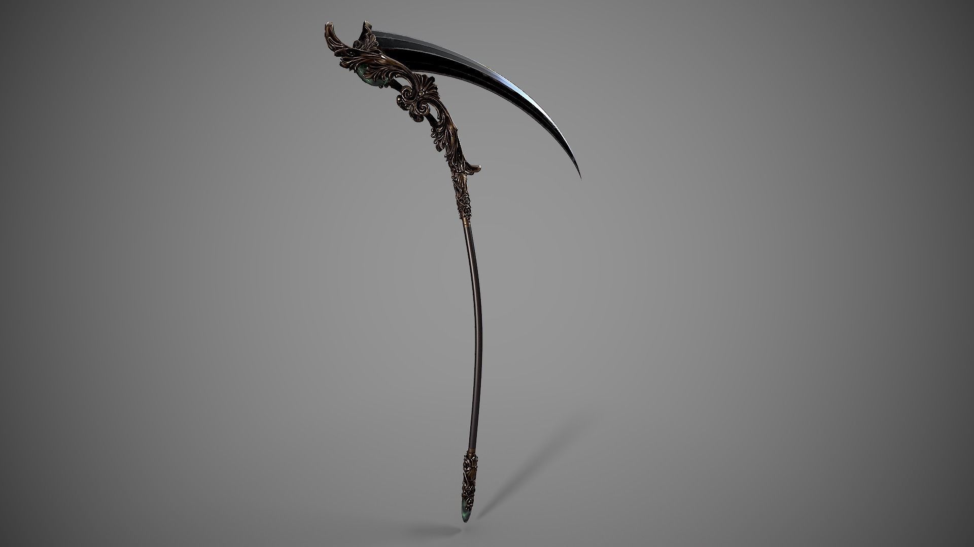 3D model Scythe VR / AR / low-poly | CGTrader