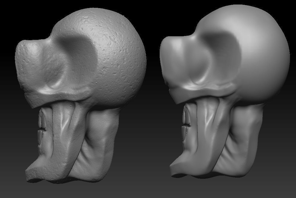 Stylized pack skulls 3D model | CGTrader