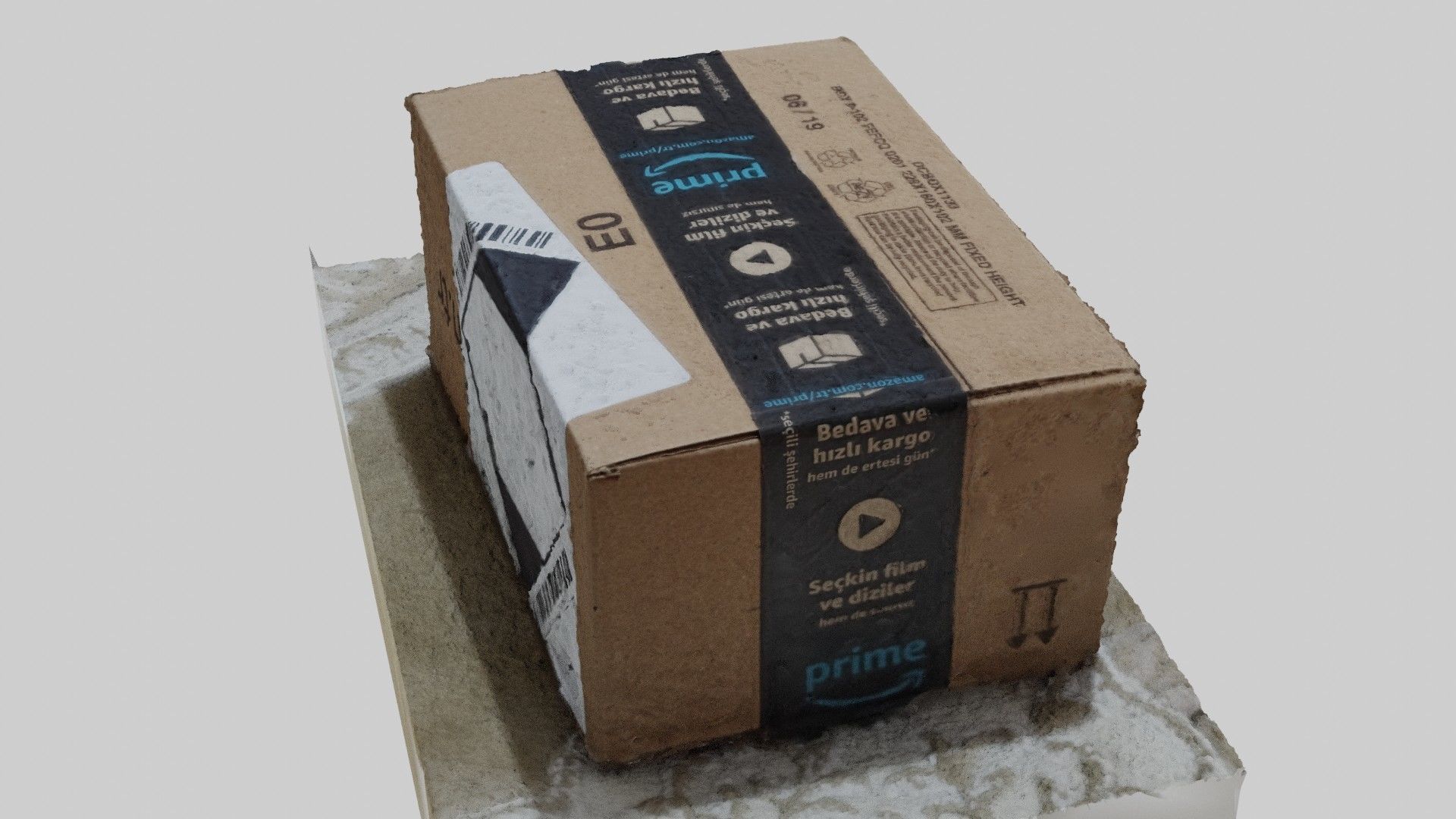 Amazon Prime Cargo Box 3D Model 3D model | CGTrader