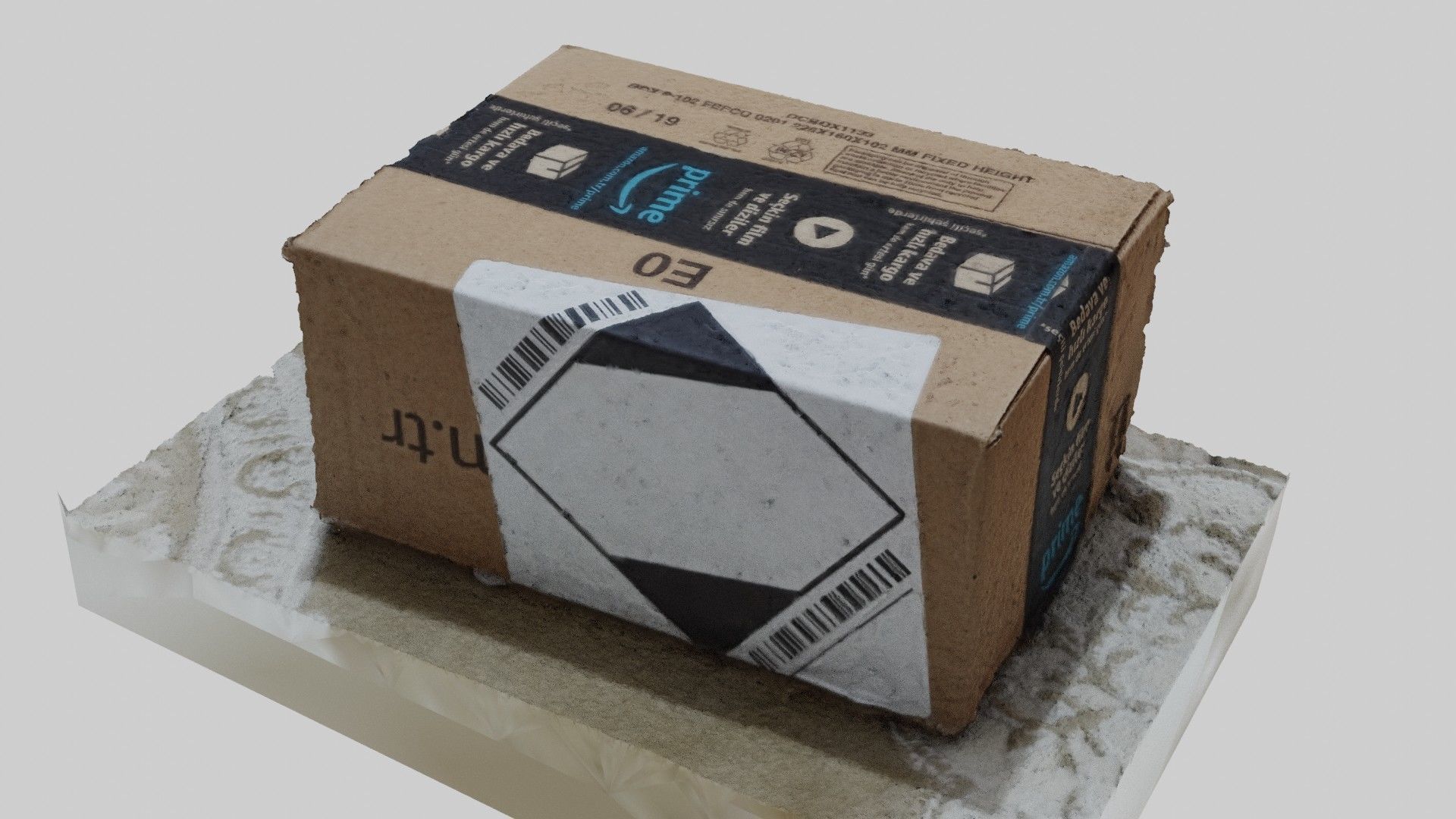 Amazon Prime Cargo Box 3D Model 3D model | CGTrader