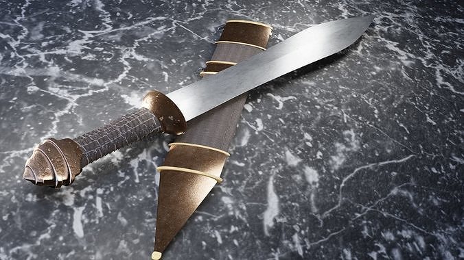 Gladius the imperial sword that conquered the world 3D model | CGTrader