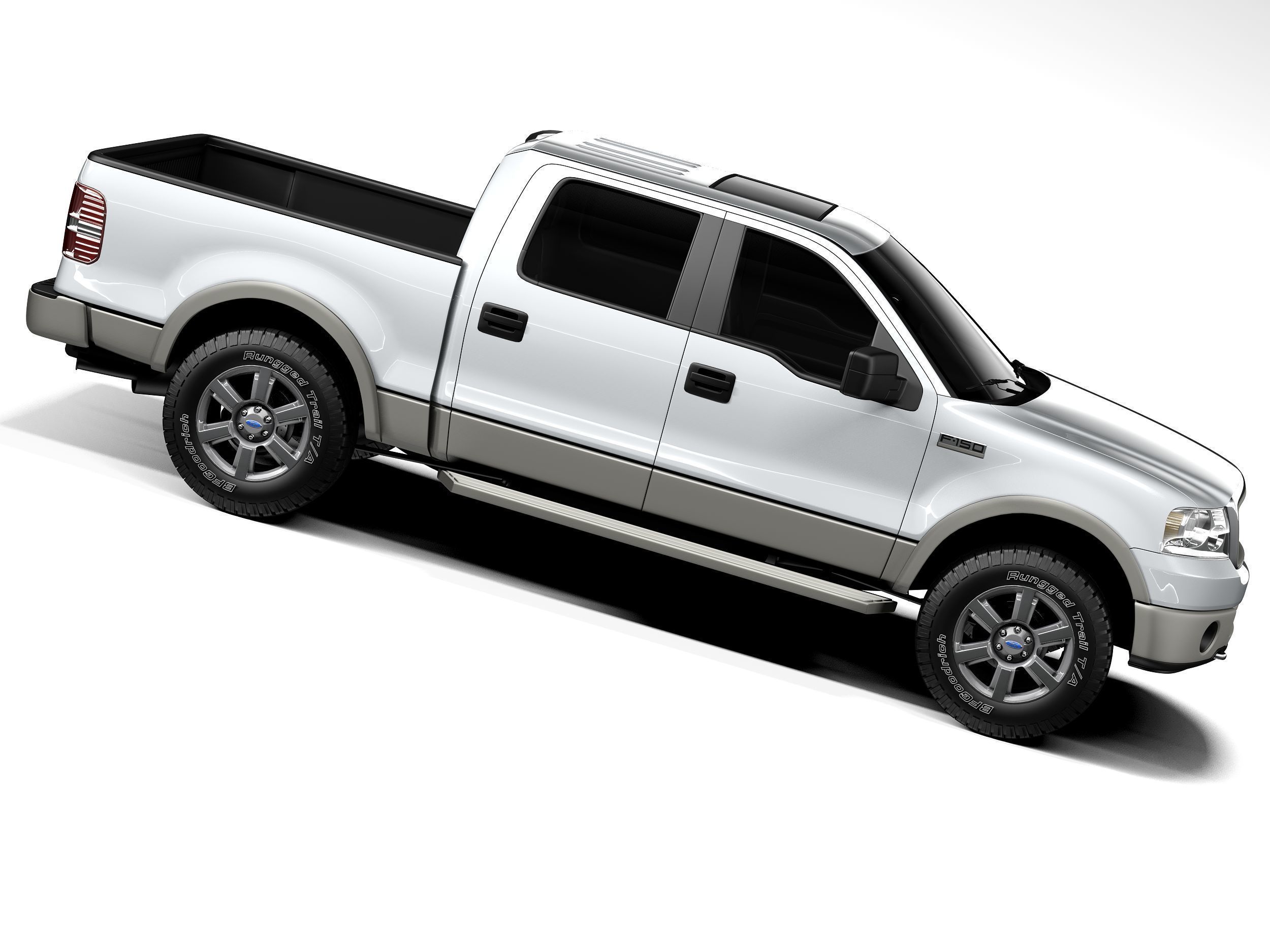 Ford F-150 Crew Cab 2004-2007 3D model | CGTrader