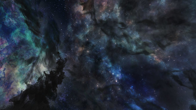 Skydome - Stardust Sky 6 Texture | CGTrader