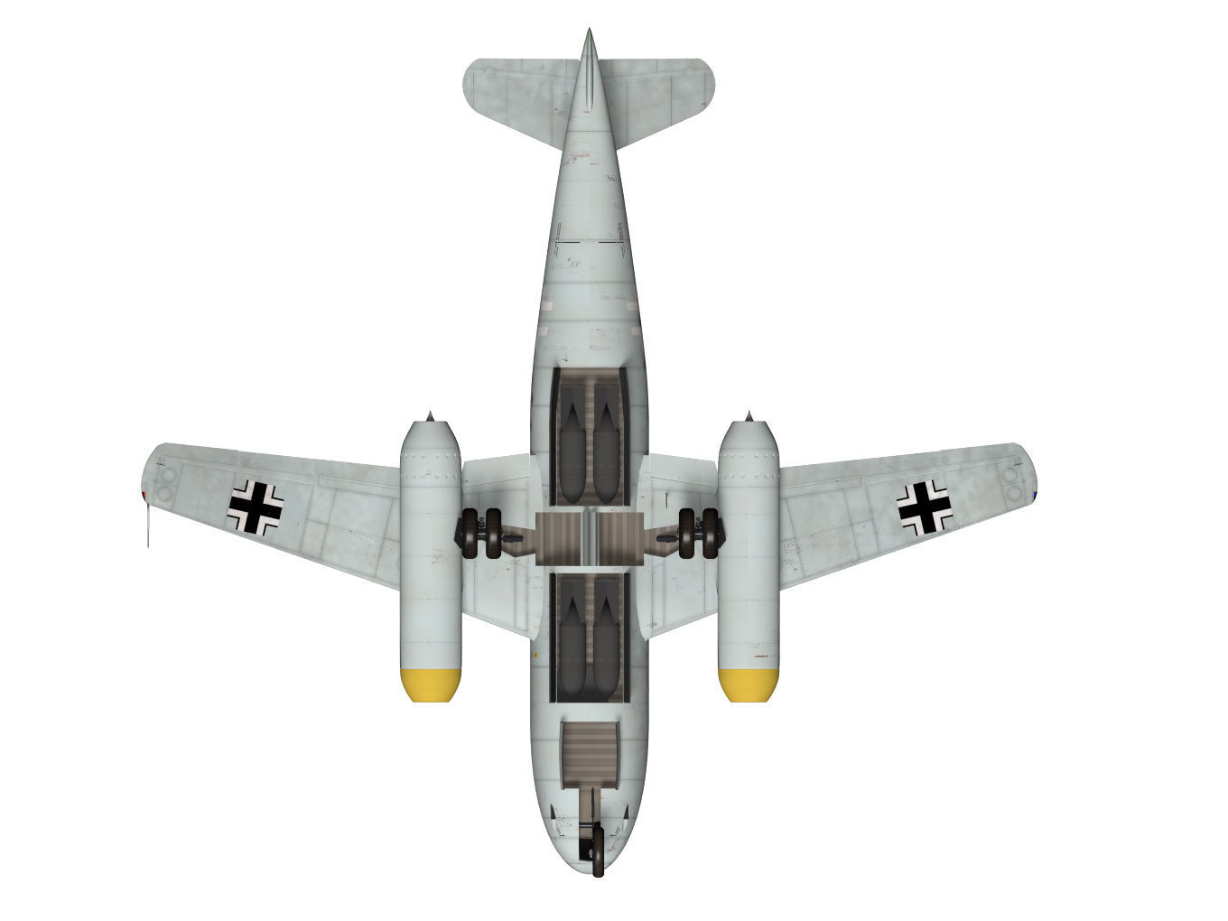 Messerschmitt P1100 3D model | CGTrader