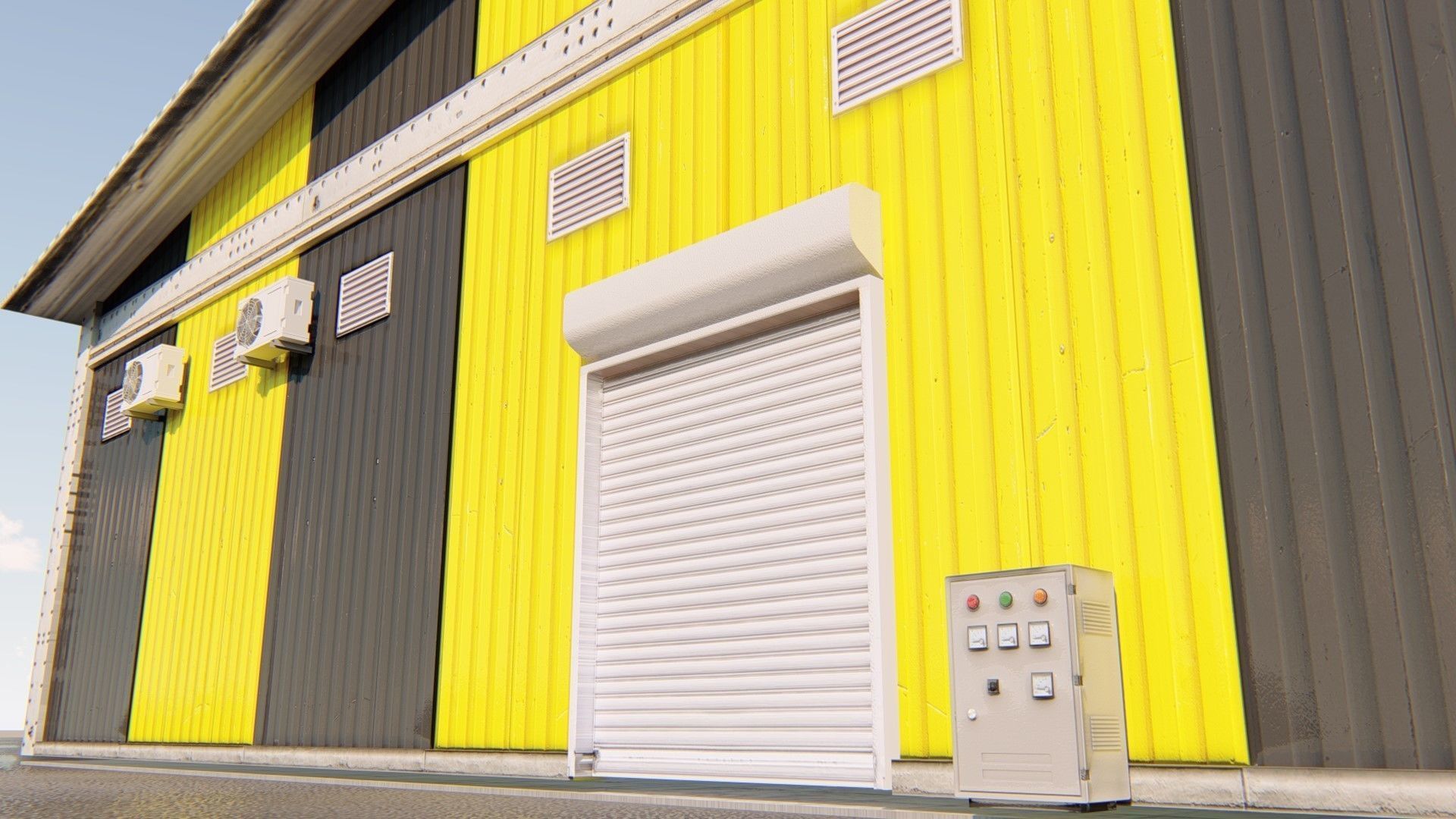 Warehouse 3D model | CGTrader
