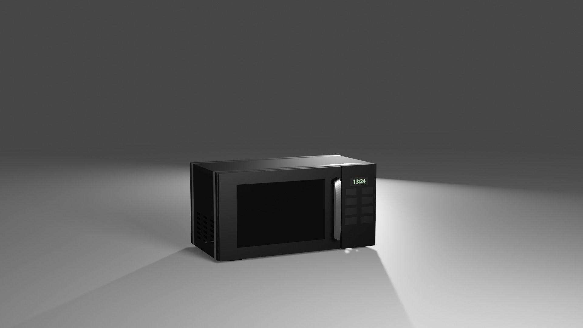 microwave 3D model | CGTrader