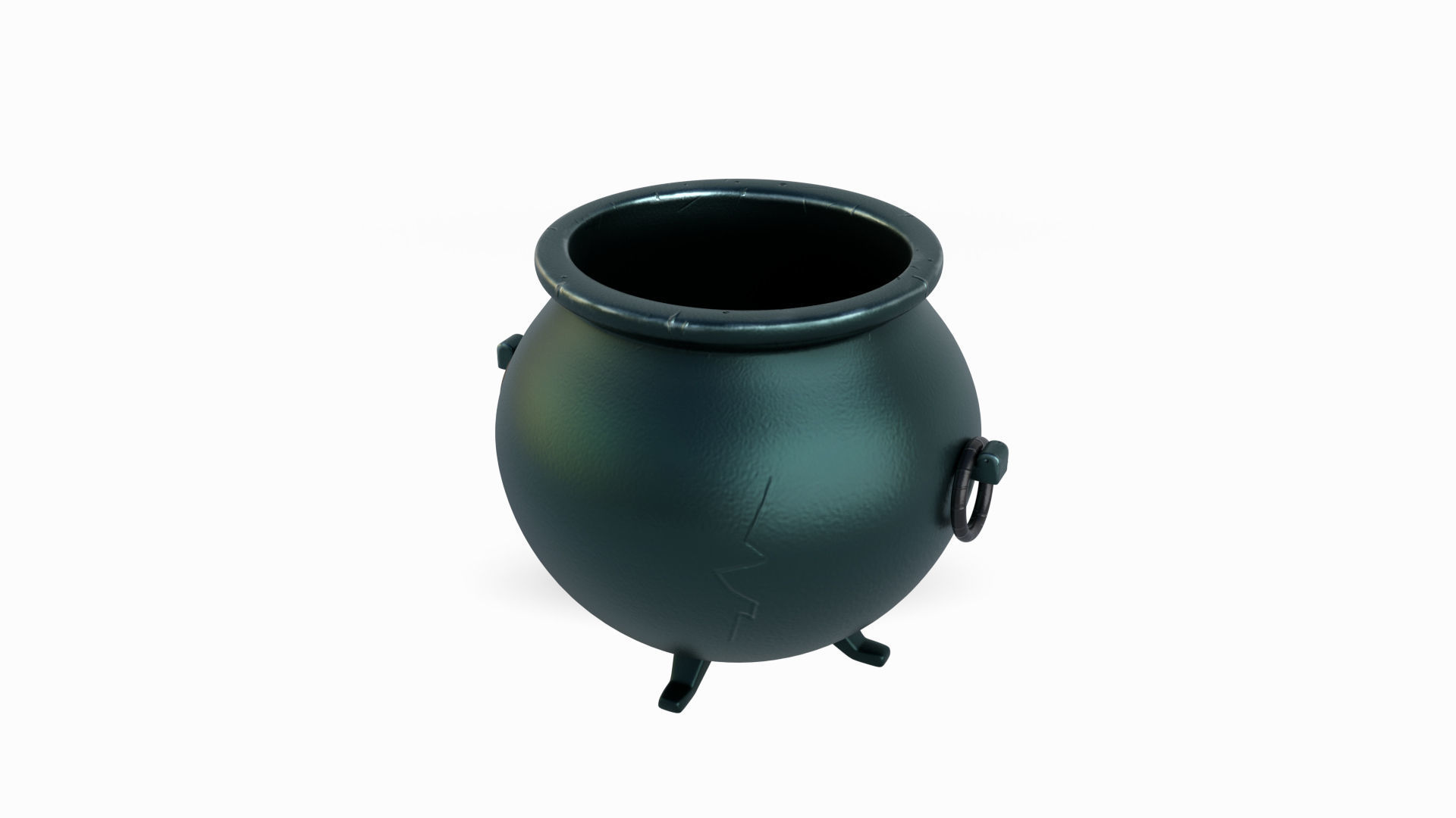 Witch Boiler 3D model rigged | CGTrader