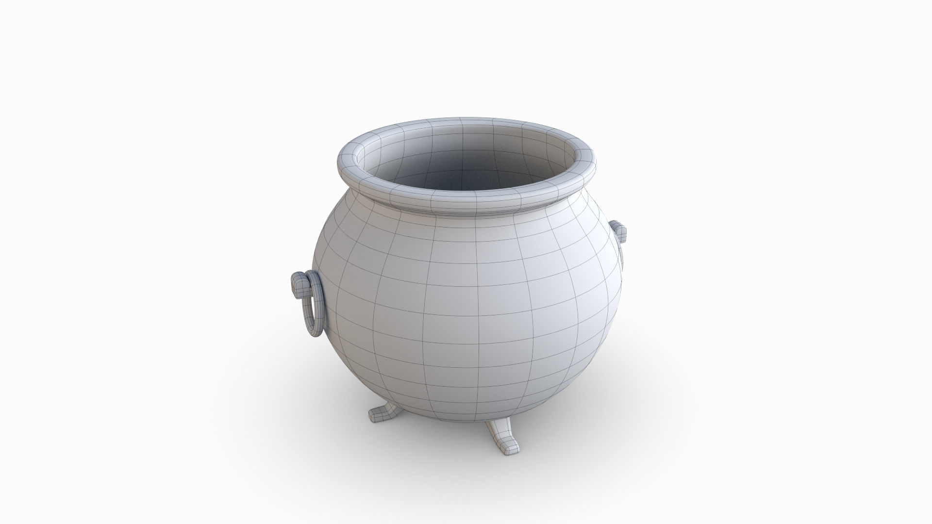 Witch Boiler 3D model rigged | CGTrader