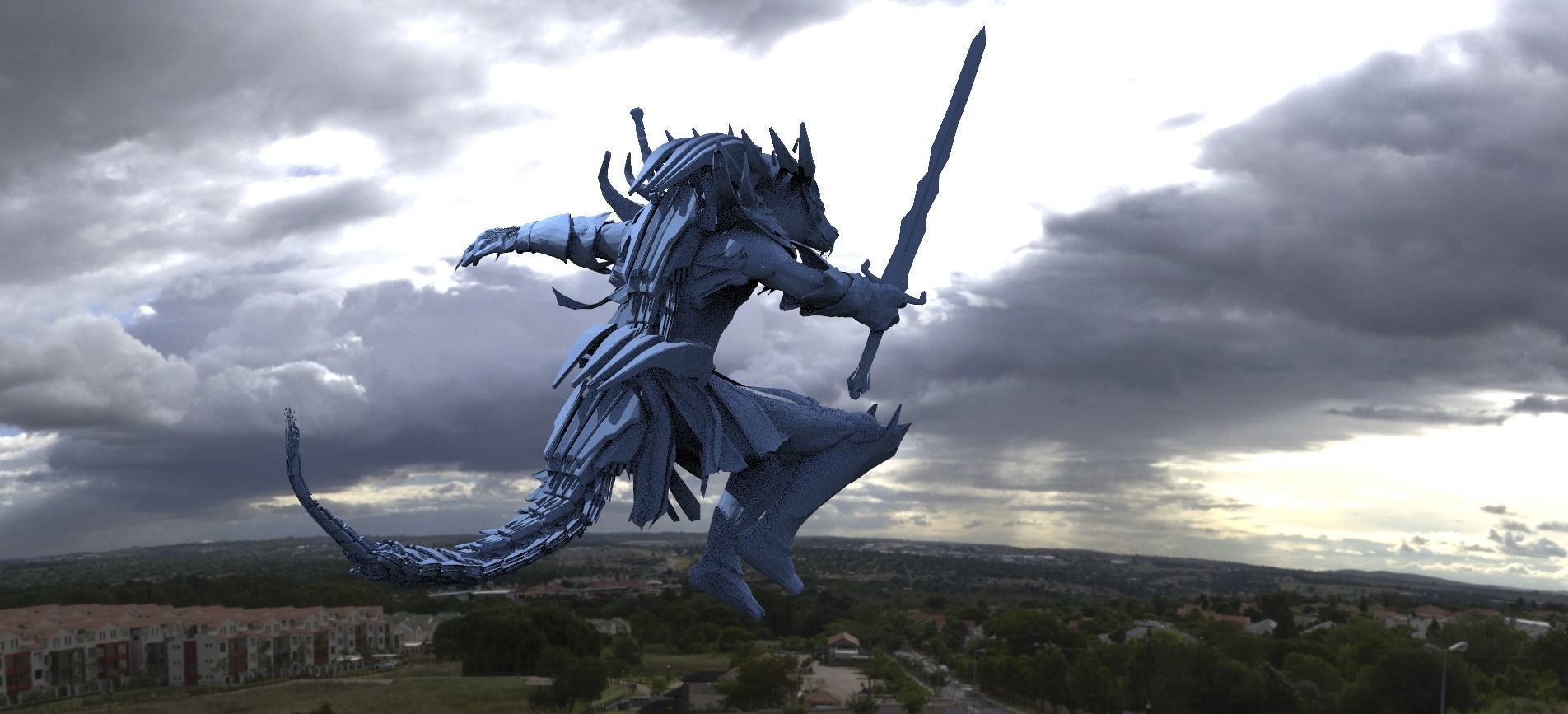 Werewolf Robot mech 3D model | CGTrader