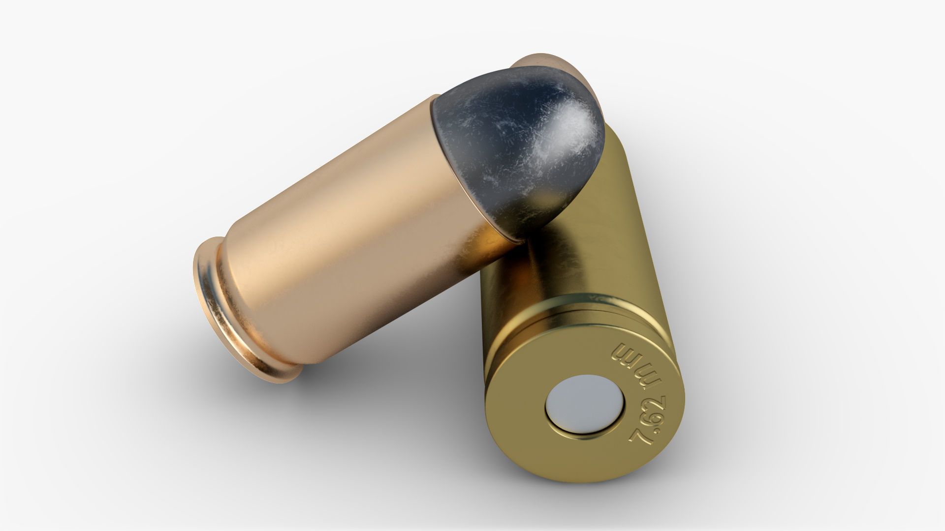 Bullet 3D model rigged | CGTrader