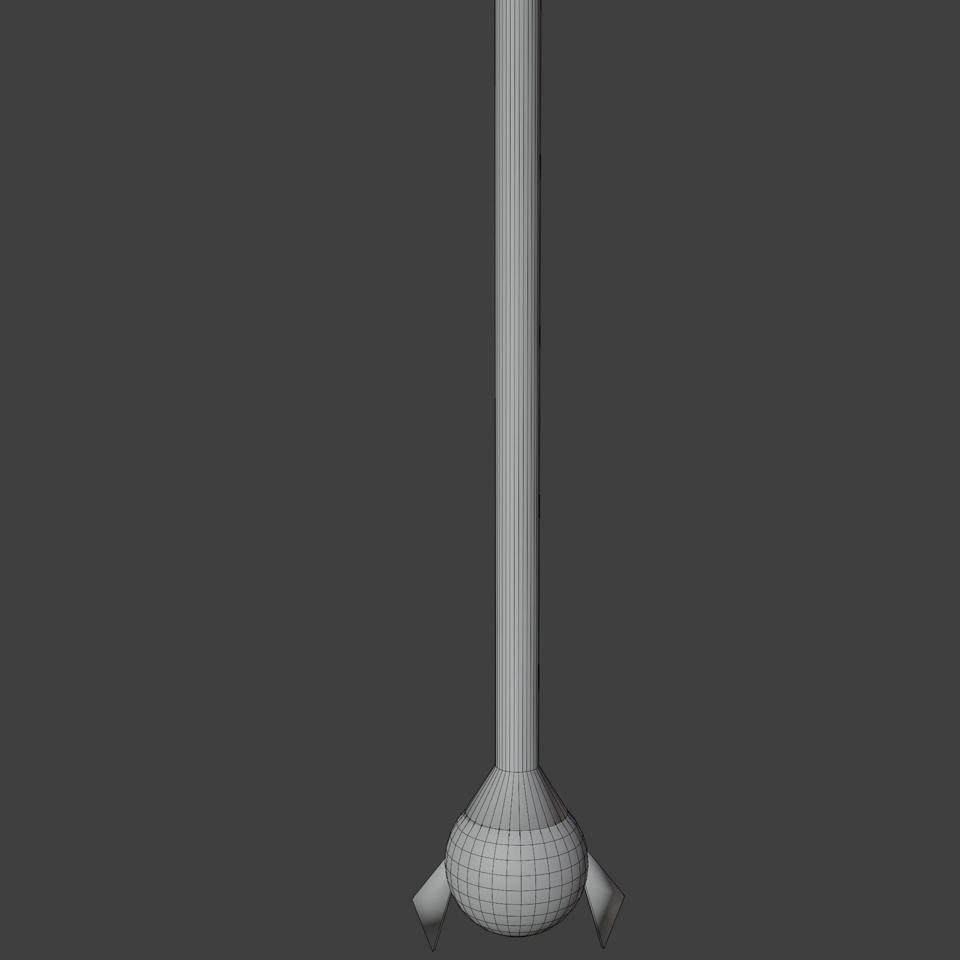 3D model Wizards Staff PBR low poly game ready VR / AR / low-poly ...