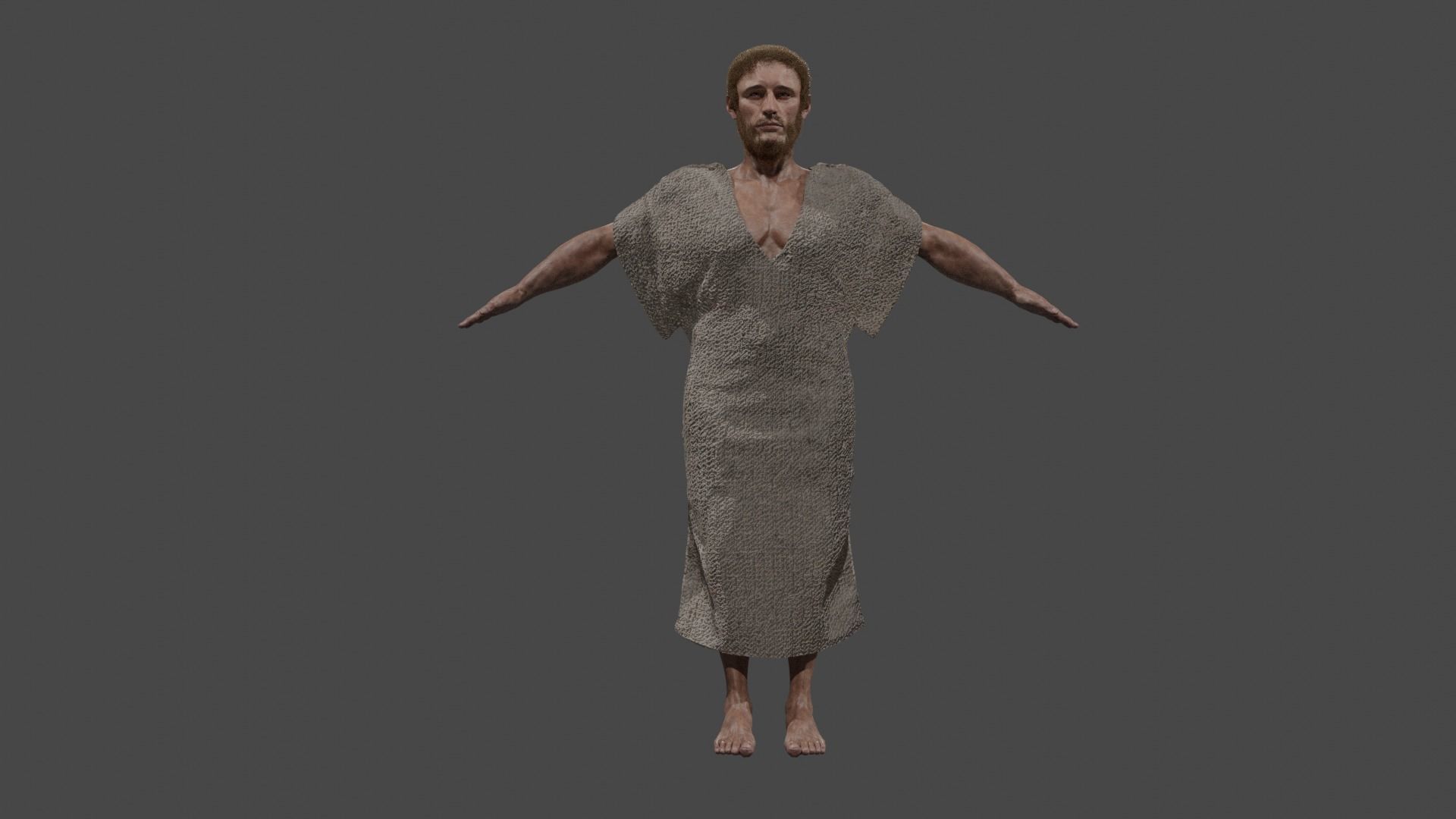 Character Ancient Greek 3D model rigged | CGTrader