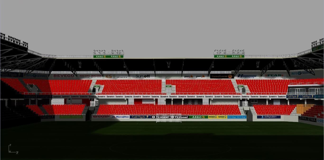 3D model Guldfageln Arena Kalmar FF VR / AR / low-poly | CGTrader