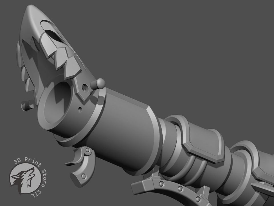 Jinx Weapon Collection LOL - Fan Art 3D print model 3D model 3D ...