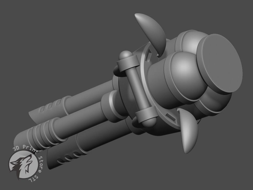 Jinx Weapon Collection LOL - Fan Art 3D print model 3D model 3D ...