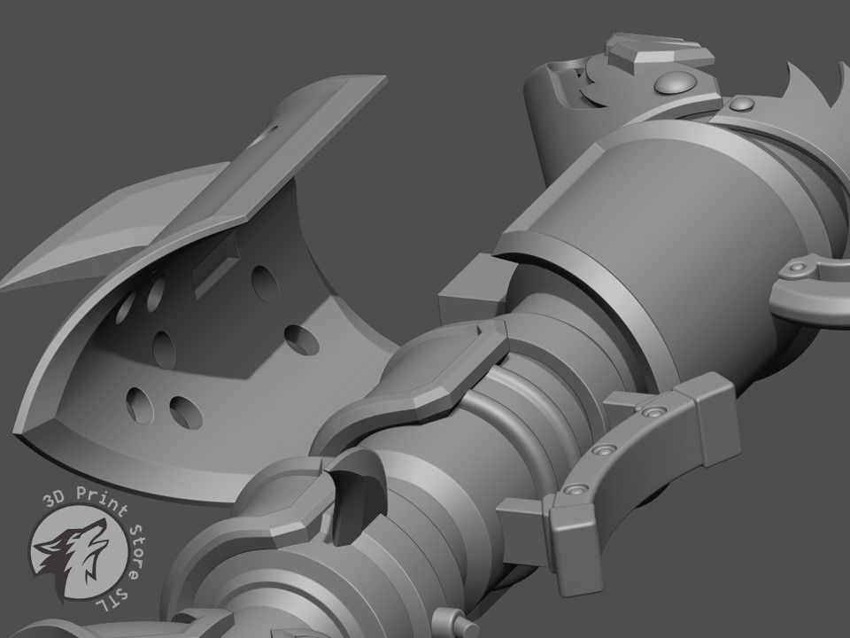 Jinx Weapon Collection LOL - Fan Art 3D print model 3D model 3D ...