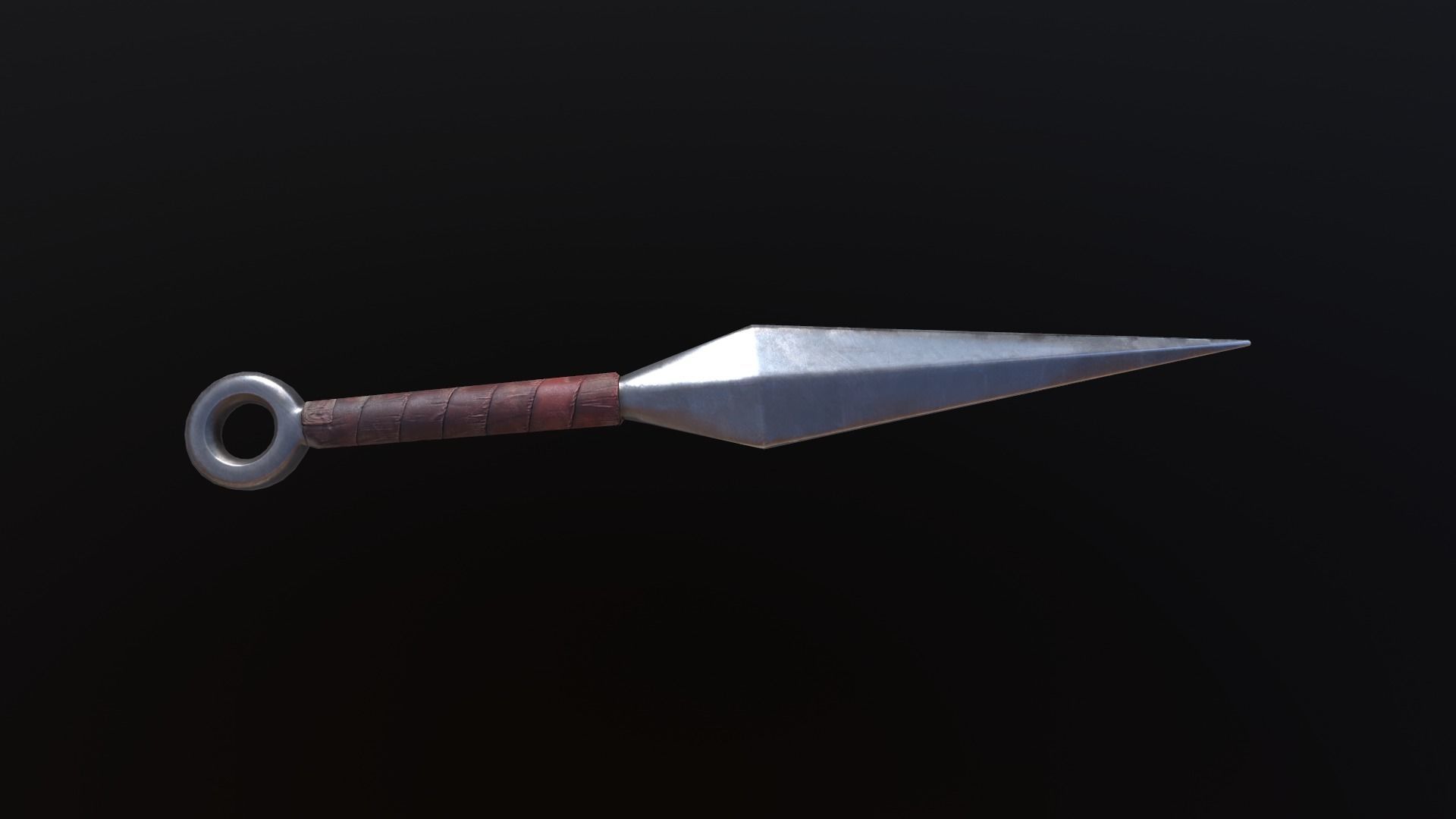 Kunai sword free VR / AR / low-poly 3D model | CGTrader