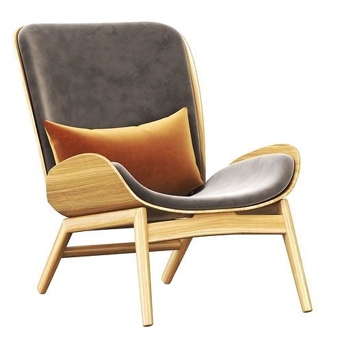 Reader Lounge Chair 3D model | CGTrader