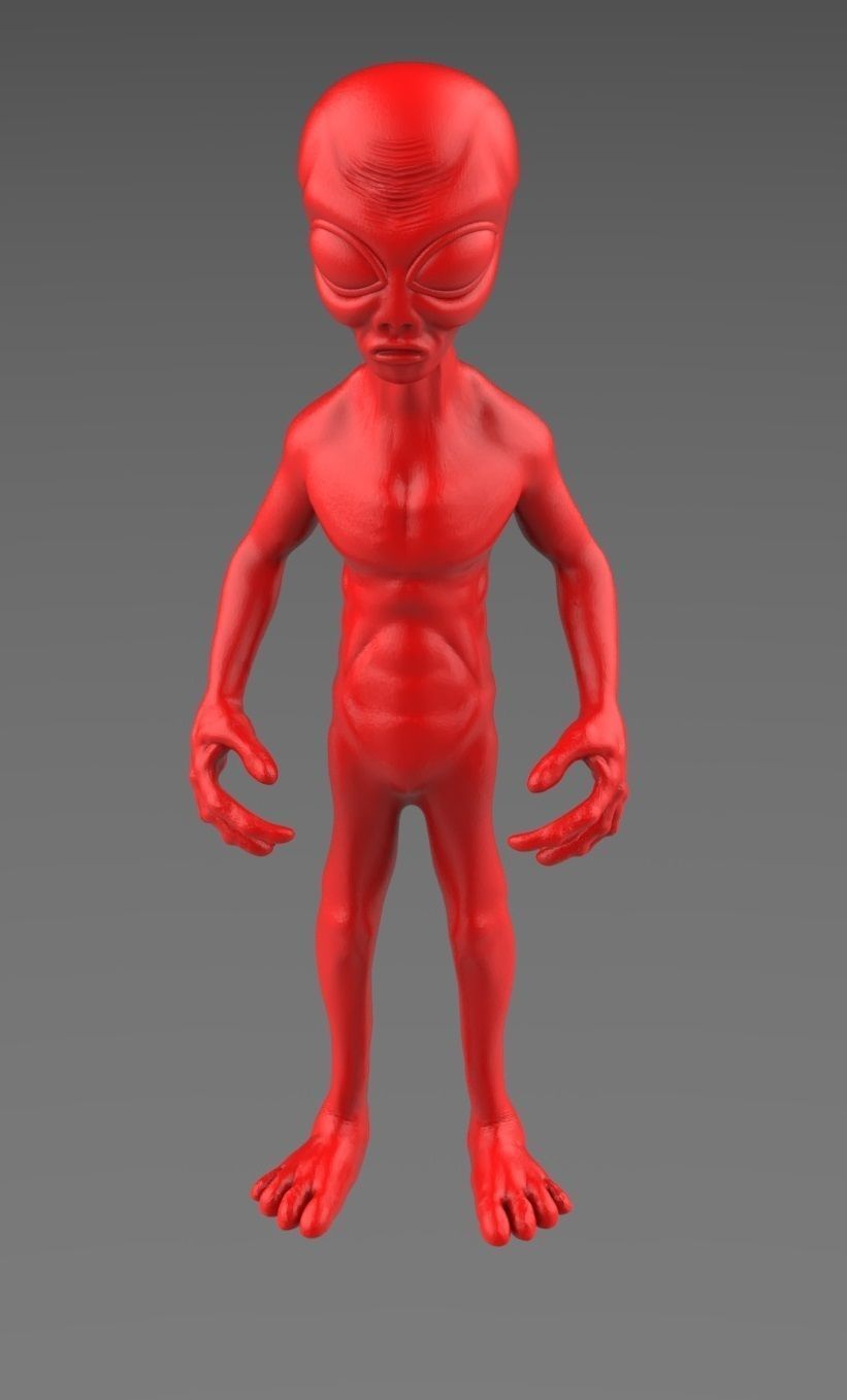 Alien 3D print model 3D model 3D printable | CGTrader