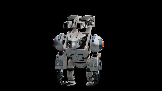 3D model Mecha King Kong VR / AR / low-poly | CGTrader