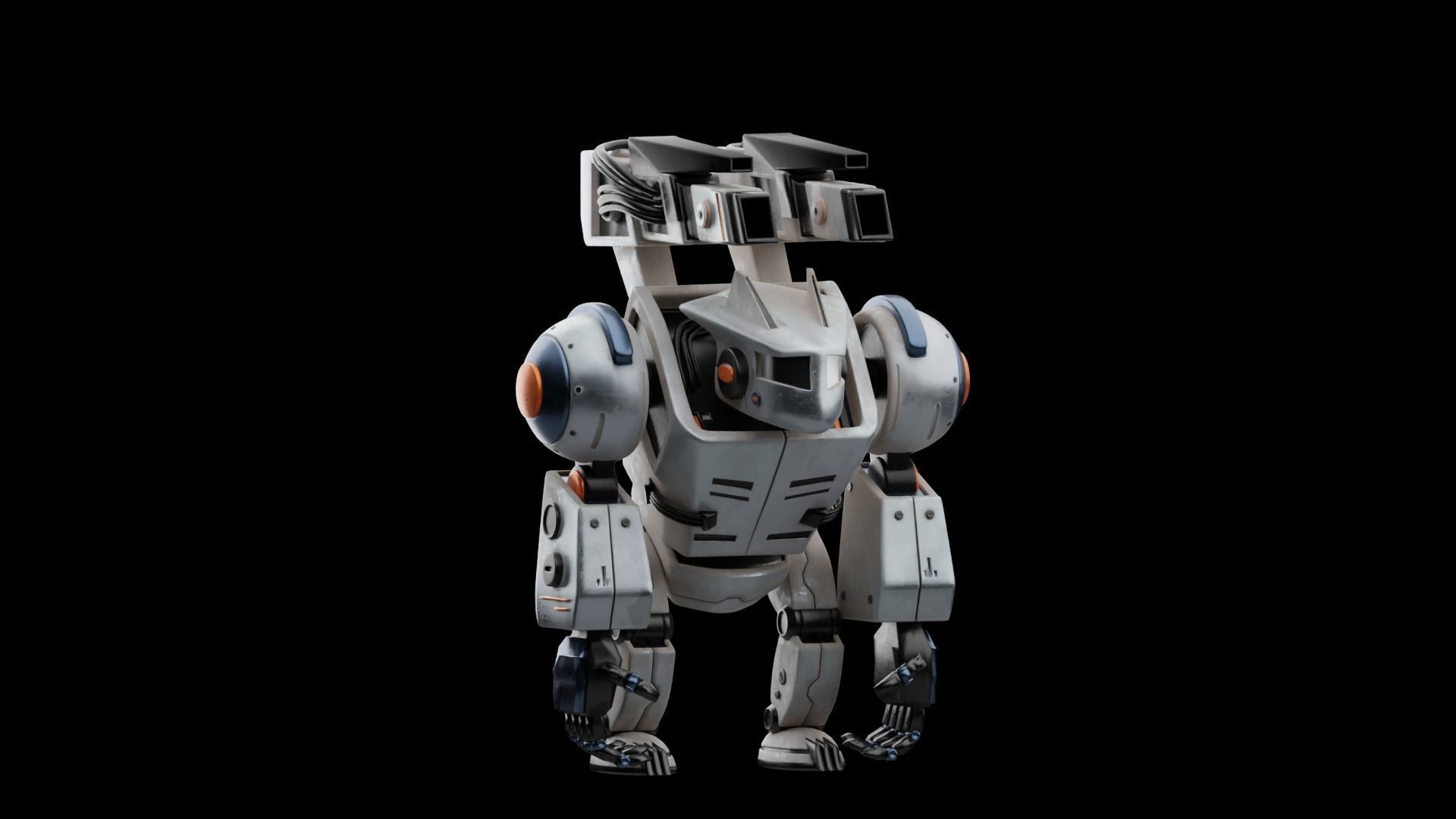 3D model Mecha King Kong VR / AR / low-poly | CGTrader