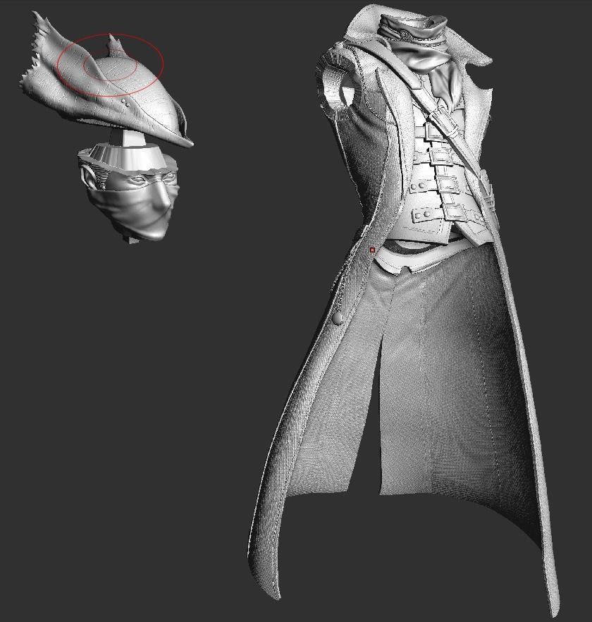 Hunter - BloodBorne 3D model 3D printable | CGTrader