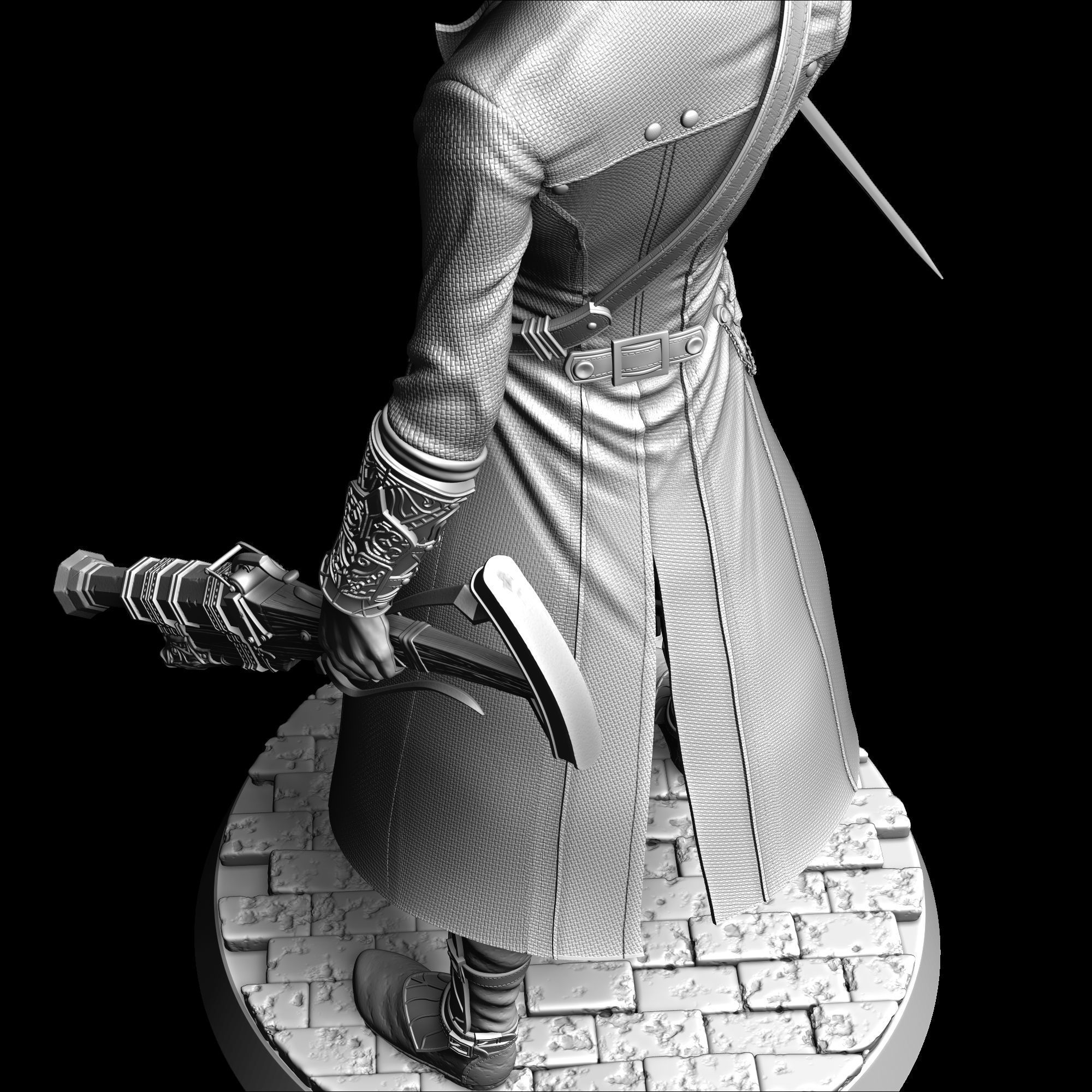 Hunter - BloodBorne 3D model 3D printable | CGTrader