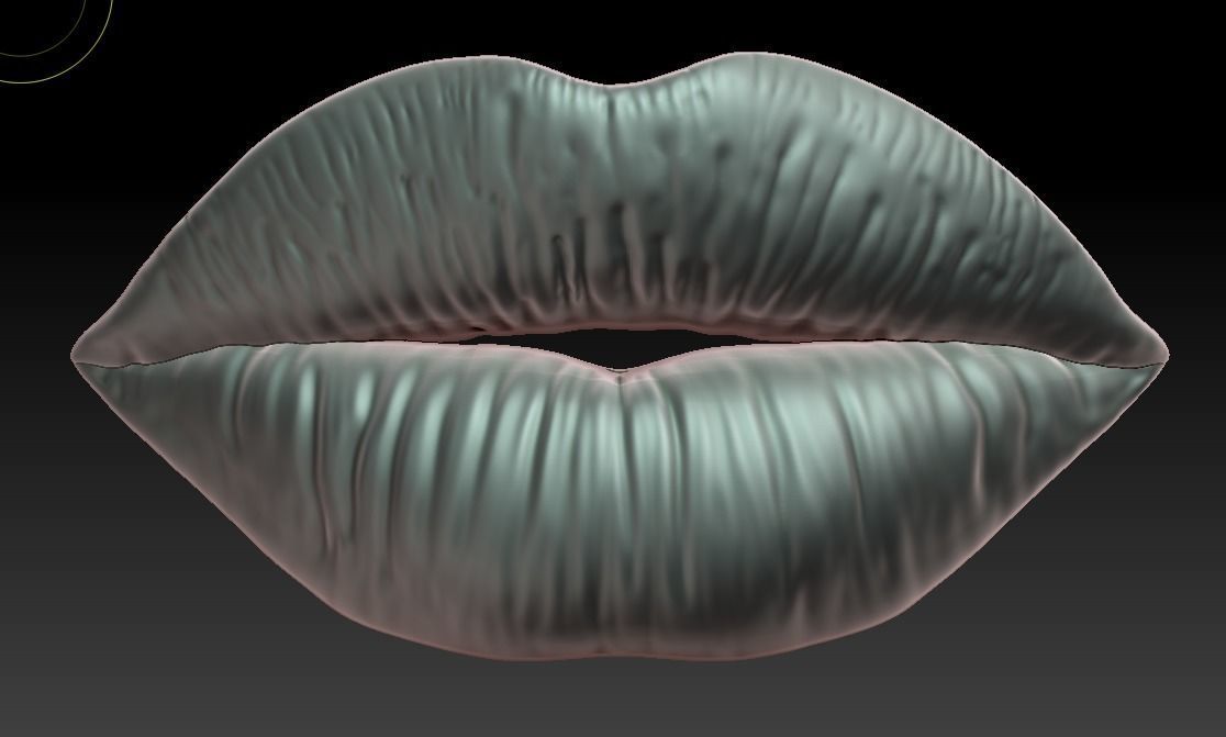 LIPS PUCKER DETAILED 3D model 3D printable | CGTrader