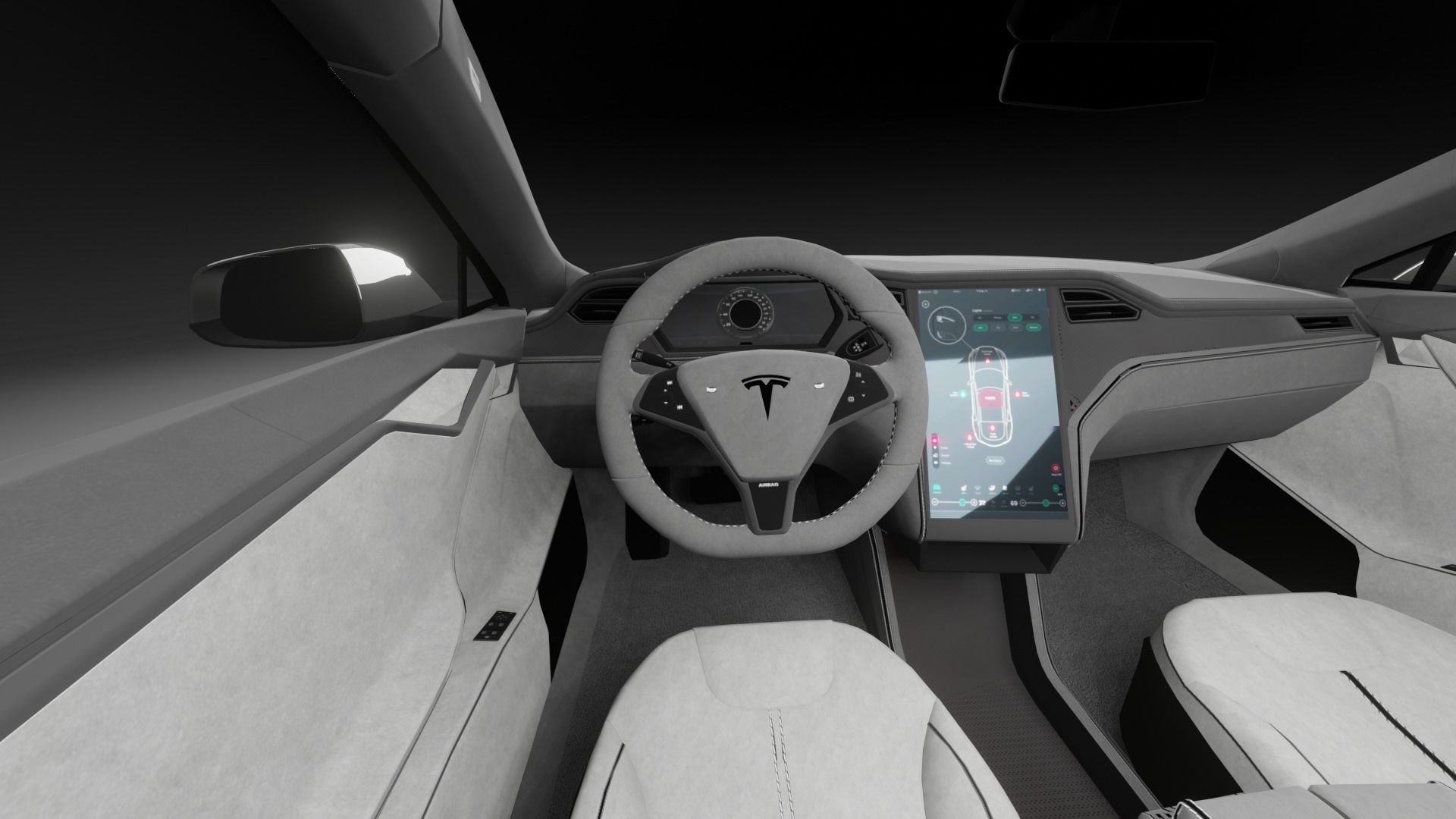 3D model tesla model s 3d model car model VR / AR / low-poly | CGTrader